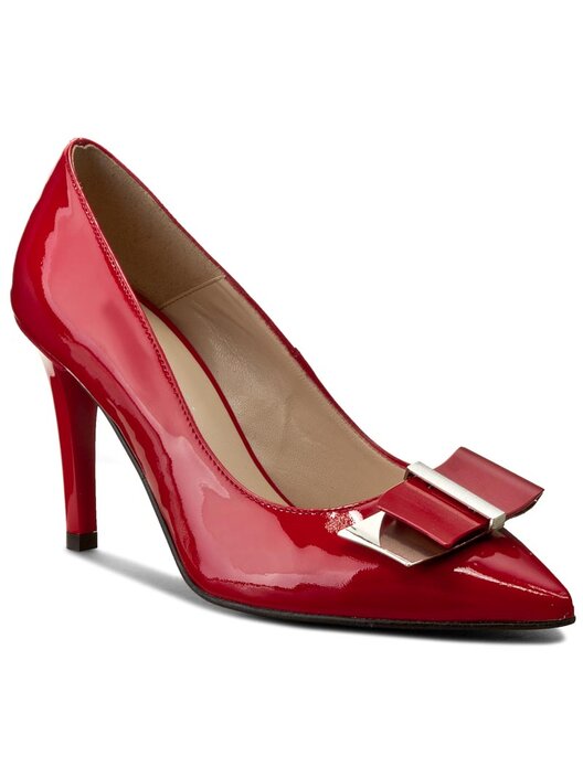 Szpilki Sergio Bardi Angela FW127211217SG Czerwony | eobuwie.com.pl