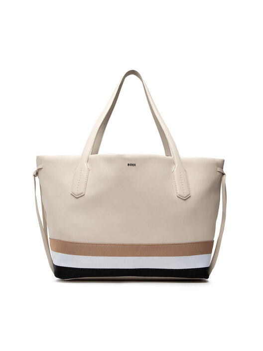 Torebka Boss Addison Shopper-Tp 50468801 Beżowy | eobuwie.com.pl