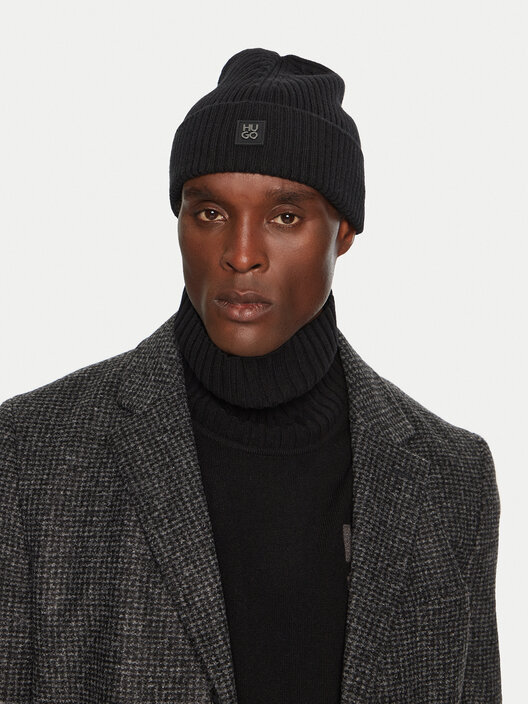 Σκούφος Hugo Xola_Metal 50527250 Μαύρο | epapoutsia.gr