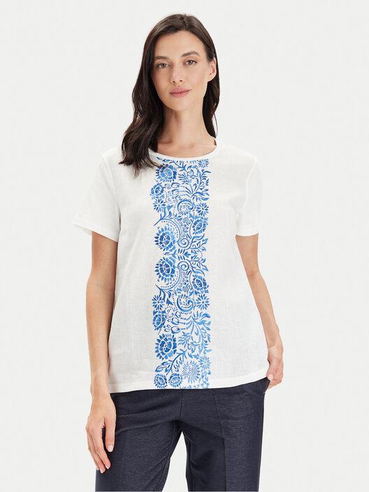 Weekend Max Mara T-Shirt Magno 2415941072 Λευκό Regular Fit | epapoutsia.gr