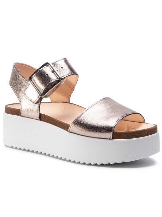 Sandalen Clarks Botanic Strap 261477094 Goldfarben | eschuhe.de