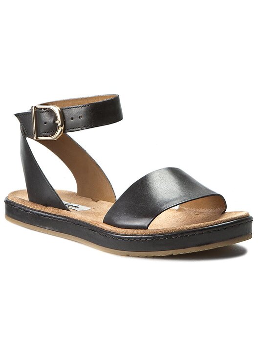 Sandały Clarks Romantic Moon 203586844 Czarny | eobuwie.com.pl