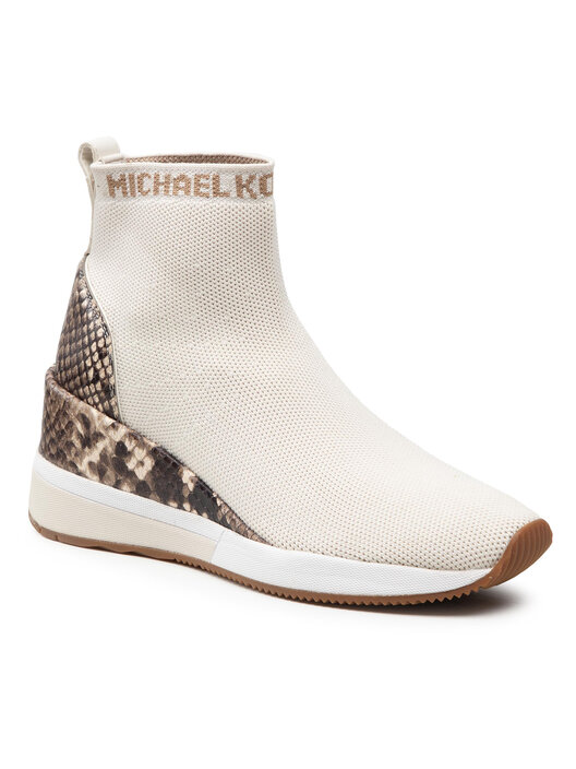 Sneakersy MICHAEL Michael Kors Skyler Bootie 43S1SKFE6D Beżowy ...