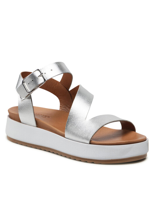 Sandały Inuovo 769016 Srebrny | eobuwie.com.pl