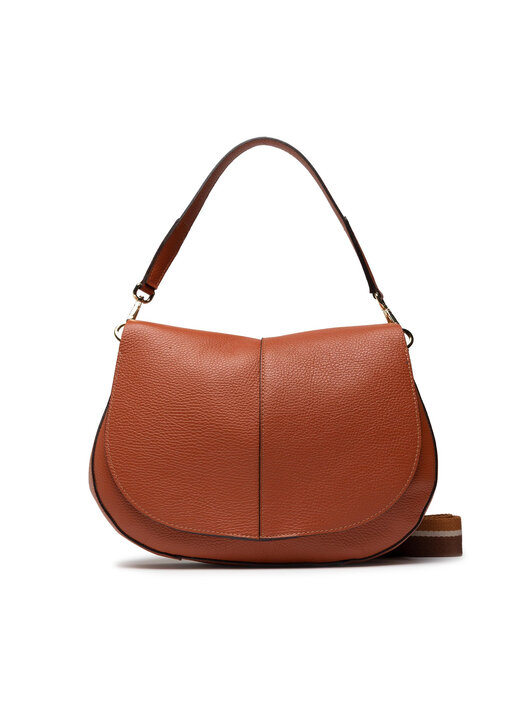 Torebka Gianni Chiarini Helena Round BS 6037/22AI GRN-NA Brązowy | eobuwie.com.pl