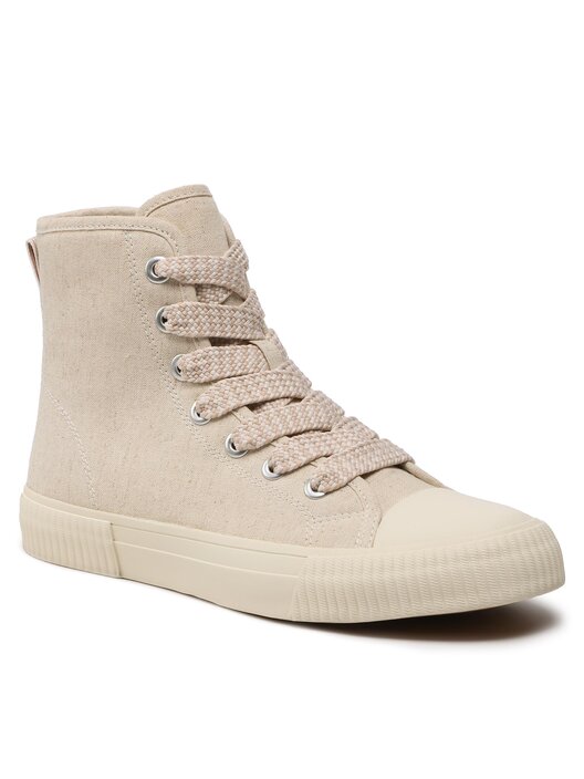 Sneakers aus Stoff s.Oliver 5-25220-30 Beige | eschuhe.de