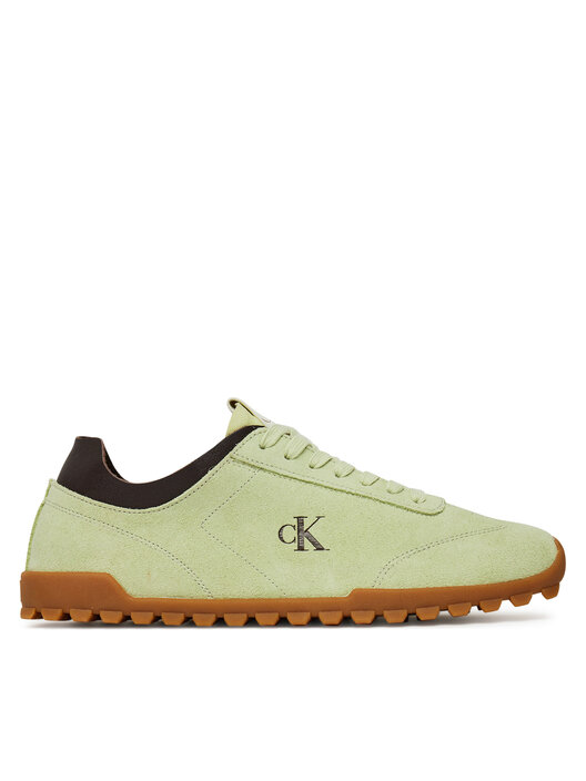 Sneakers Calvin Klein Jeans Low Profile Runner Mg Sue YW0YW01898 Verde ...
