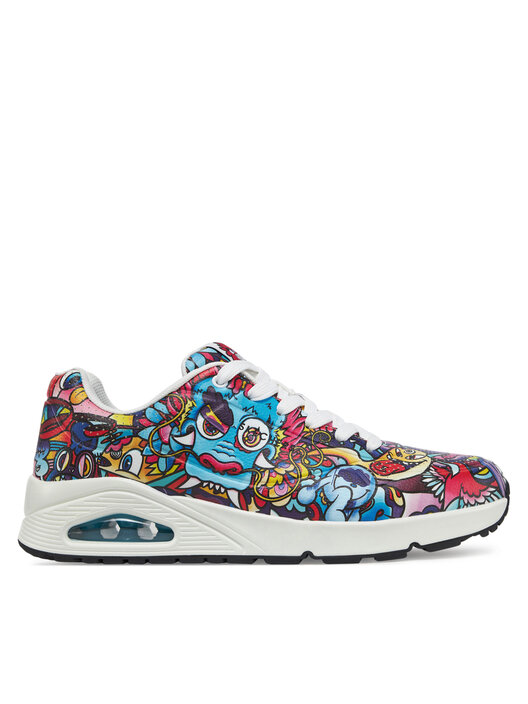 Sneakers Skechers Uno - Color Doodle 183500/MLT Multicolore | escarpe.it