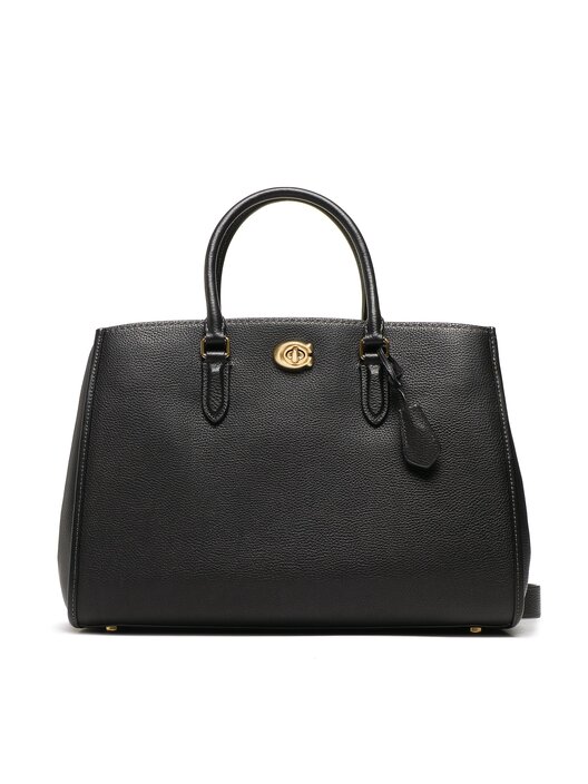 Дамска чанта Coach Pl Pb Ltr Bk Crryall CE730 Черен | obuvki.bg