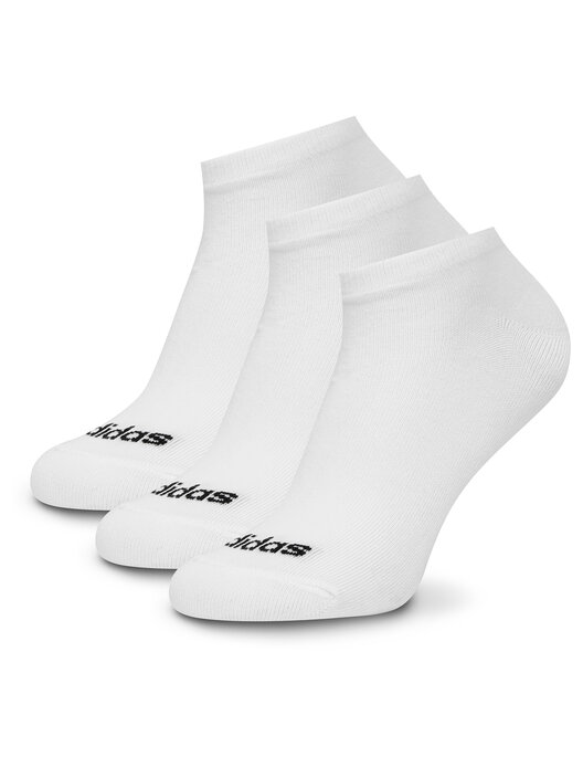 Calzini corti adidas HT3447 3-PACK Bianco | escarpe.it