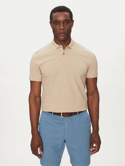 BOSS Poloshirt Pallas 50468362 Beige Regular Fit | eschuhe.de