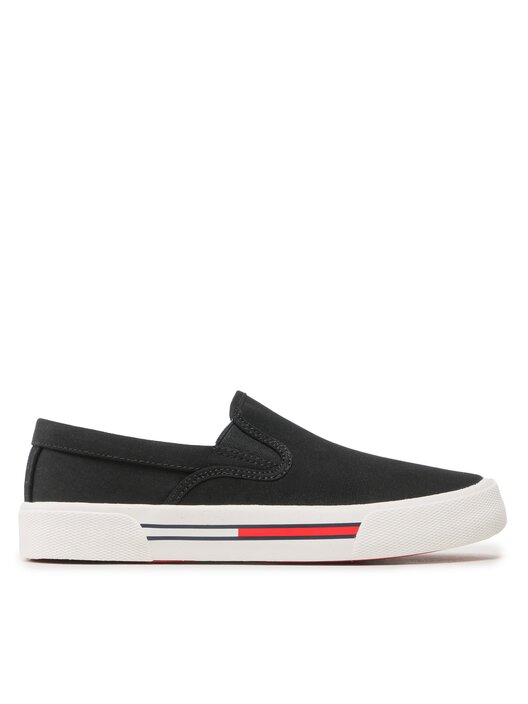 Teniși Tommy Jeans Slip On EN0EN02088 Negru | epantofi.ro