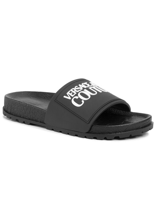 Şlapi Versace Jeans Couture E0VVBSQ2 Negru | epantofi.ro