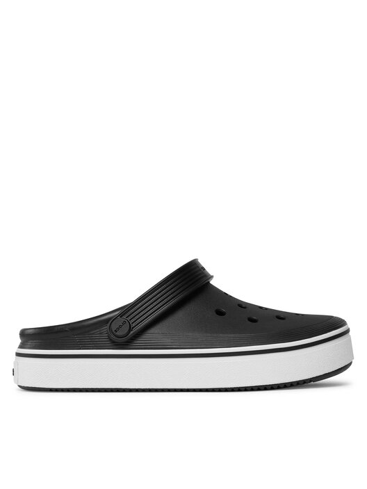 Pantoletten Crocs Crocs Crocband Clean Clog 208371 Schwarz | eschuhe.de
