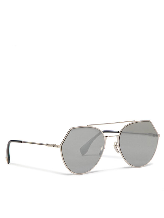 Okulary przeciwsłoneczne Fendi 0194/S Srebrny | eobuwie.com.pl