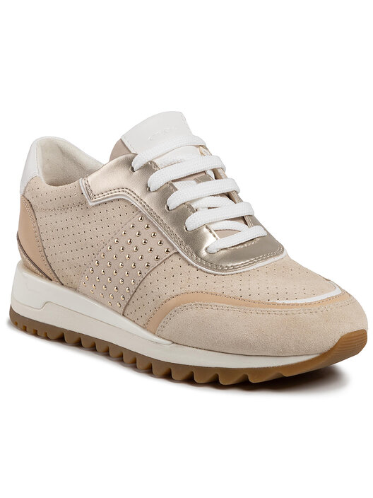 Sneakers Geox D Tabelya A D94AQA 022BC C5K2L Bej | epantofi.ro