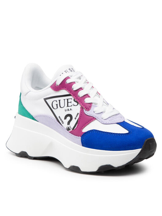 Sneakers Guess Calebb FL5CBB ELE12 Bianco | escarpe.it