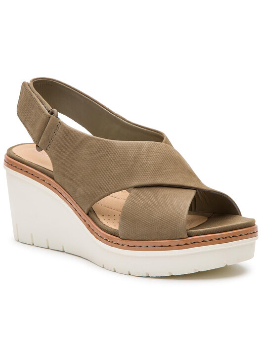 Сандали Clarks Palm Candid 261411664 Зелен | obuvki.bg