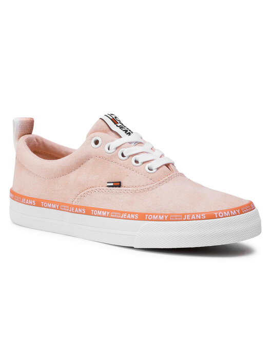 Teniși Tommy Jeans Pastel Color Lace Up Sneaker EN0EN00936 Portocaliu ...