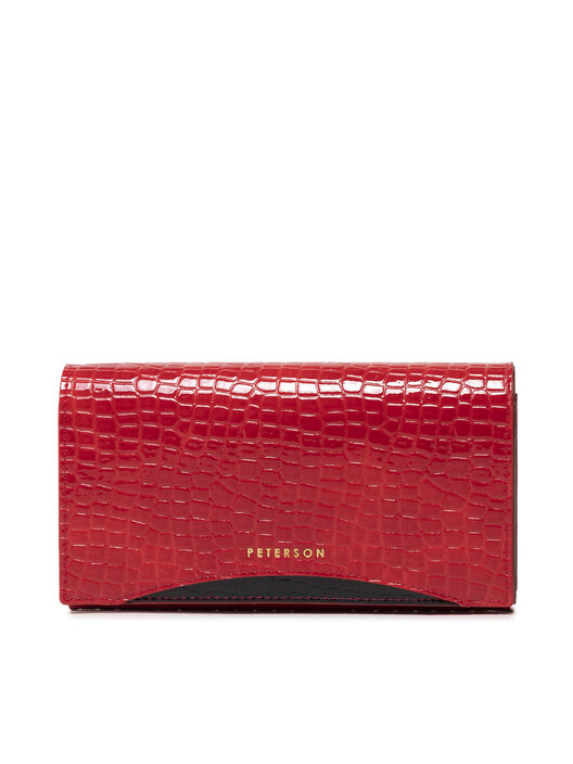 Nagy női pénztárca Peterson PTN MC-411-2107 R-B Piros | ecipo.hu