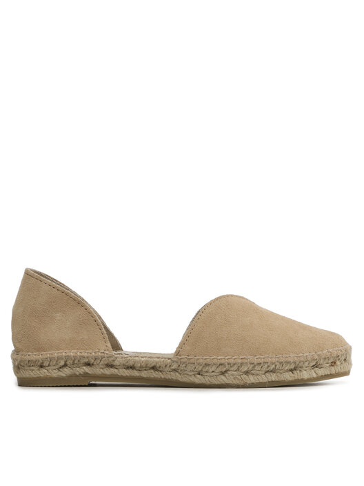 Espadrilles Manebi Suede Open-Side Flats K 1.1 O0 Beige | eschuhe.de