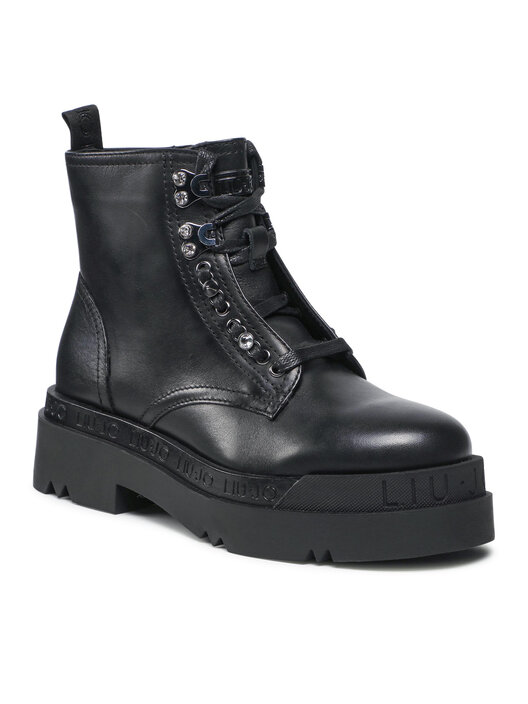 Schnürschuhe Liu Jo Love 14 Bootie SF1061 P0102 Schwarz | eschuhe.de