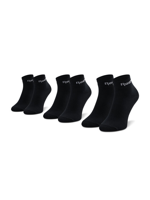 Set de 3 perechi de șosete joase unisex Reebok Act Core Ankle Sock 3P ...