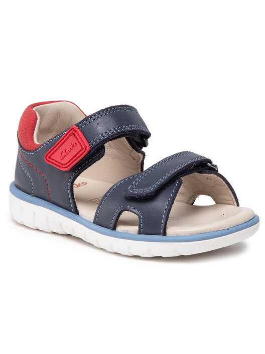 Sandały Clarks Roam Surf T 261580657 Granatowy | eobuwie.com.pl