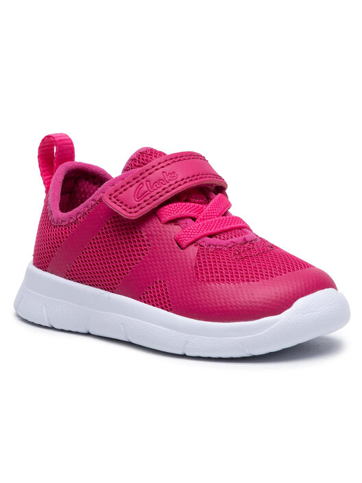 Sneakers Clarks Arth Flux T 261515586 Rosa | eschuhe.de