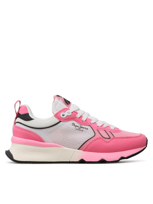 Sneakers Pepe Jeans Brit Pro Neon W PLS31460 Rosa | eschuhe.de