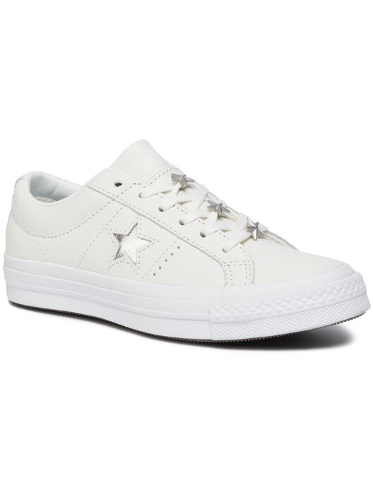 Scarpe sportive Converse One Star Ox 165020C Bianco | escarpe.it