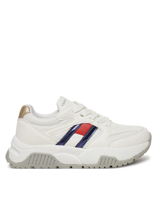 Сникърси Tommy Hilfiger Flag Low Cut Lace-Up Sneaker T3A9-33550-1697 M ...