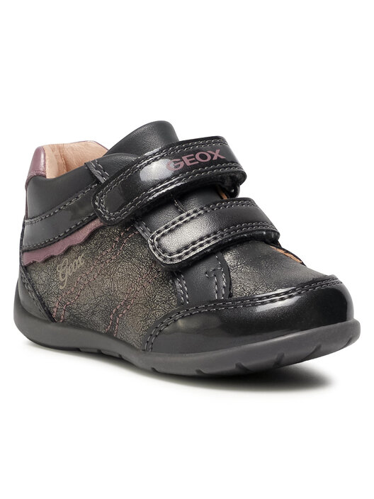 Sneakersy Geox B Elthan G. B B041QB 0HIPV C0952 Szary | eobuwie.com.pl