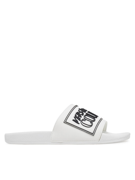 Şlapi Versace Jeans Couture 78YA3SQ3 Alb | epantofi.ro