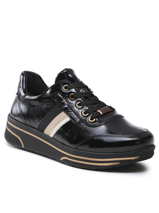 Sneakersy Ara 12-32442-21 Czarny | eobuwie.com.pl