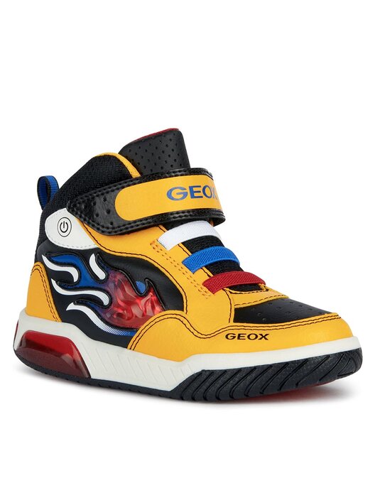 Sneakers Geox J Inek Boy J369CE 0BU11 C0066 S Giallo | escarpe.it
