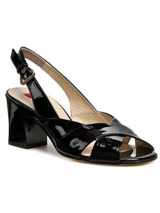 Sandały HÖGL 7-106814 Czarny | eobuwie.com.pl