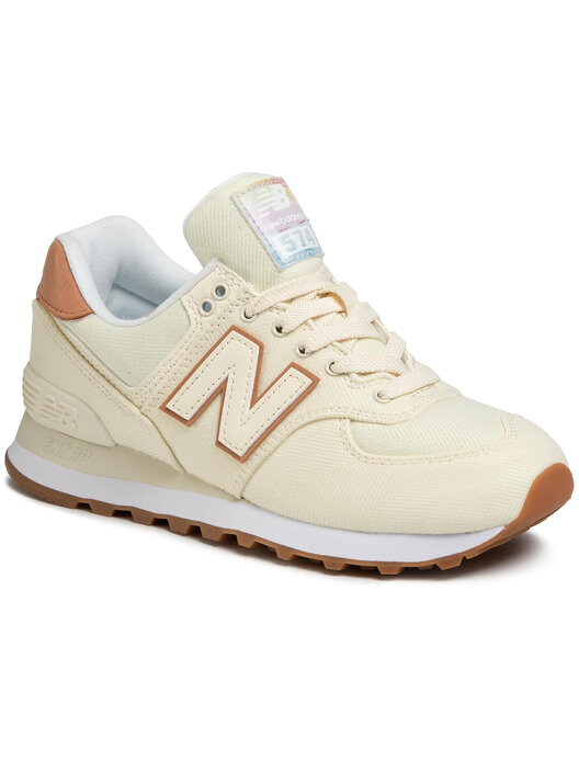 Sneakersy New Balance WL574SCB Beżowy | eobuwie.com.pl