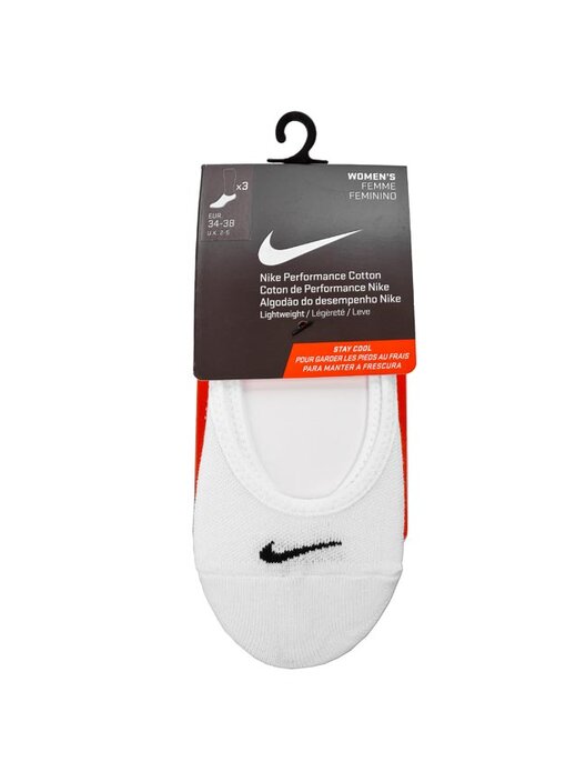 3er-Set Damen Sneakersocken Nike SX4863 101 Weiß | eschuhe.de
