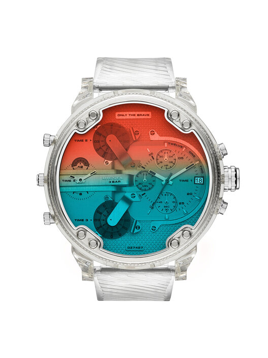 Zegarek Diesel Daddies DZ7427 Biały | eobuwie.com.pl