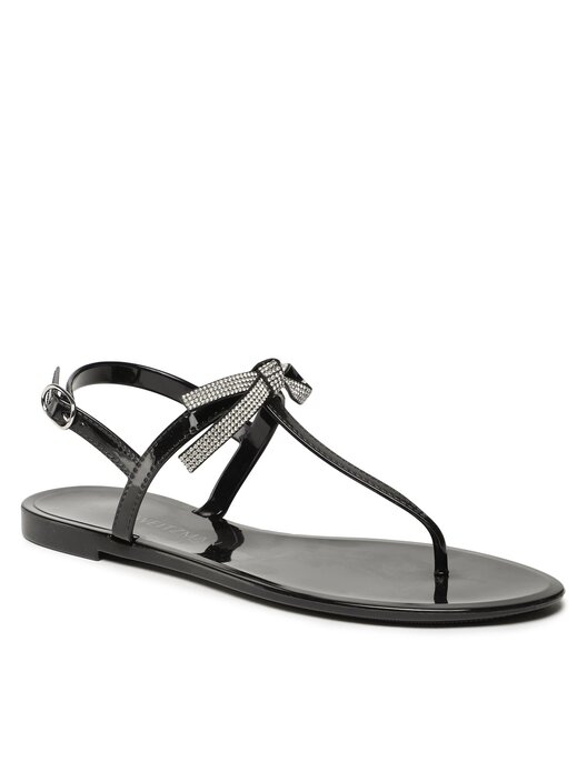 Sandály Stuart Weitzman Sw Bow Jelly Sandal SW359 Černá | eobuv.cz
