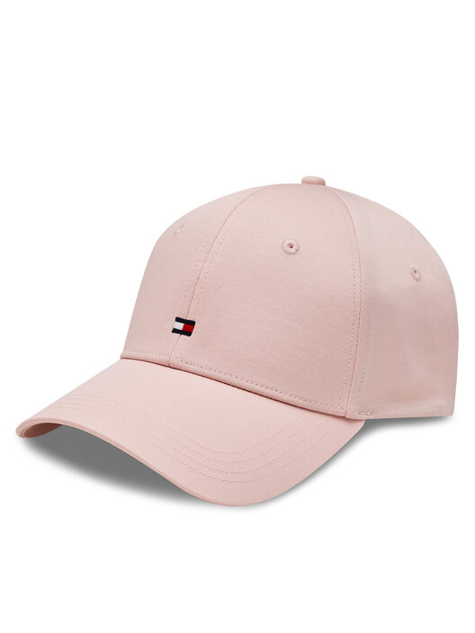 Cap Tommy Hilfiger Essential Flag Cap AW0AW15785 Rosa | eschuhe.de