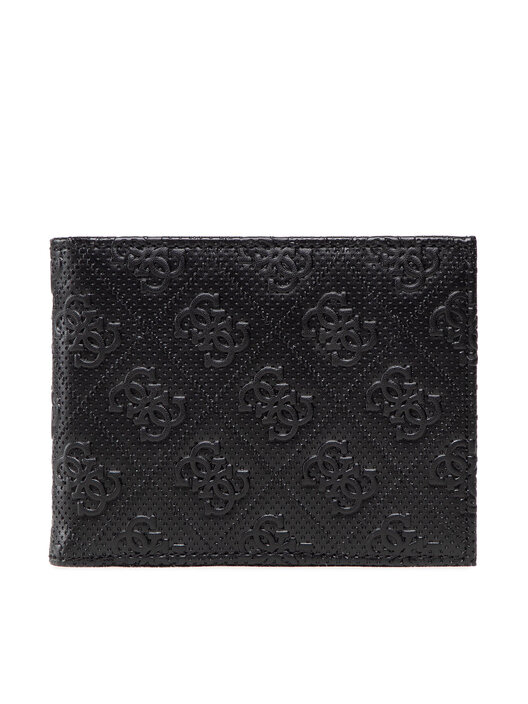 Große Herren Geldbörse Guess Escape (CH) Slg SMESCH LEA20 Schwarz | eschuhe.de