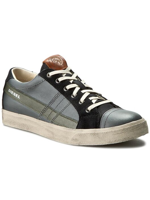 Sneakersy Diesel D-String Low Y01107 P0919 H6107 Szary | eobuwie.com.pl