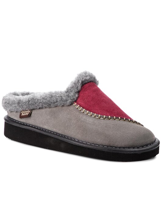 Hausschuhe Manitu 320565 Grau | eschuhe.de