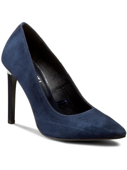 Szpilki QUAZI 950542-01 Granatowy | eobuwie.com.pl