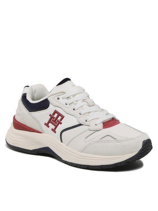 Sneakers Tommy Hilfiger Modern Preppy Runner FW0FW06867 Bianco | escarpe.it