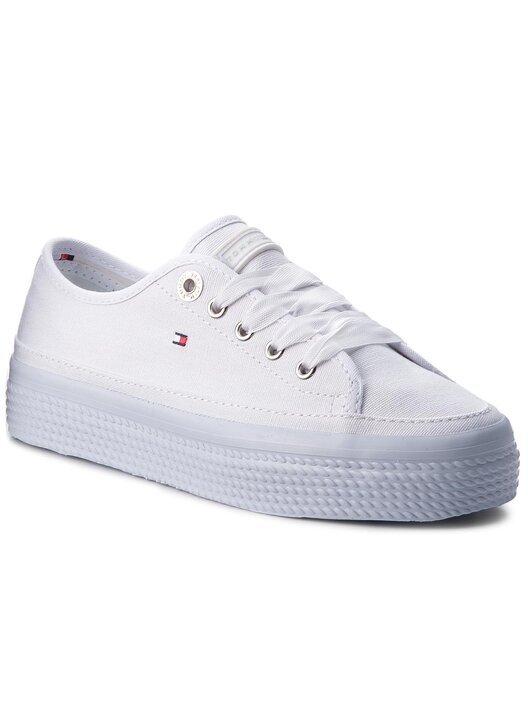 Sneakers aus Stoff Tommy Hilfiger Pastel Flatform Sneaker Sneaker ...