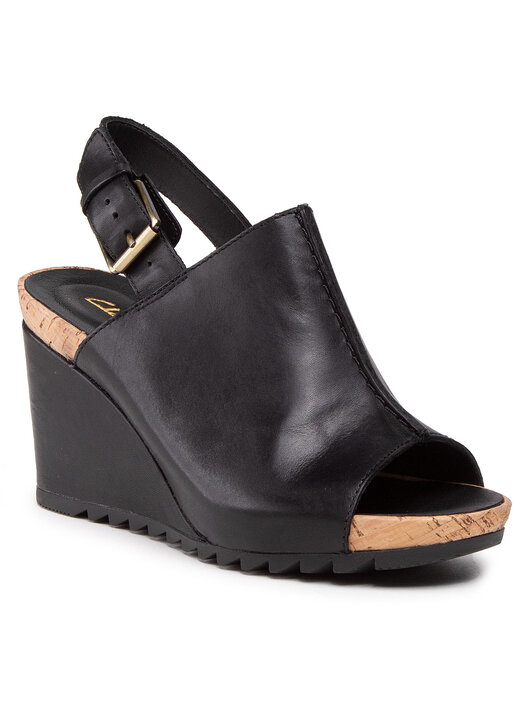 Sandali Clarks Flex Stitch 261574334 Nero | escarpe.it