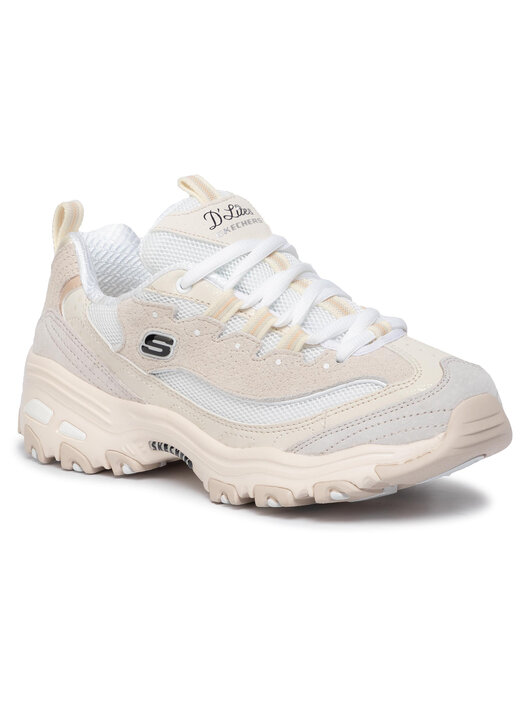 Sneakers Skechers D'lites Free Energy 13147/OFWT Beige | eschuhe.de